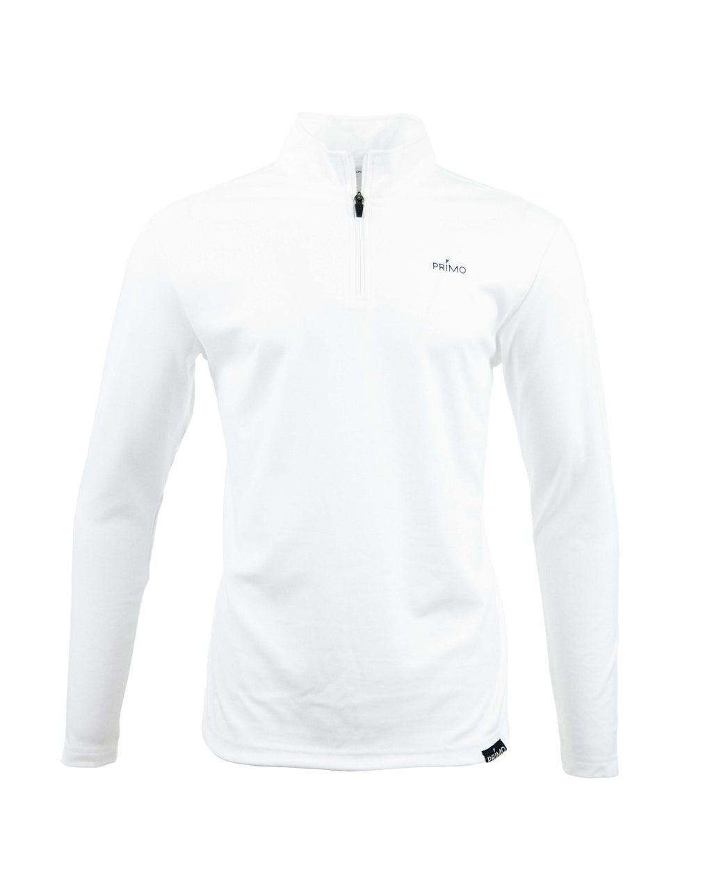 White Classic Quarter Zip – Primo Golf Apparel