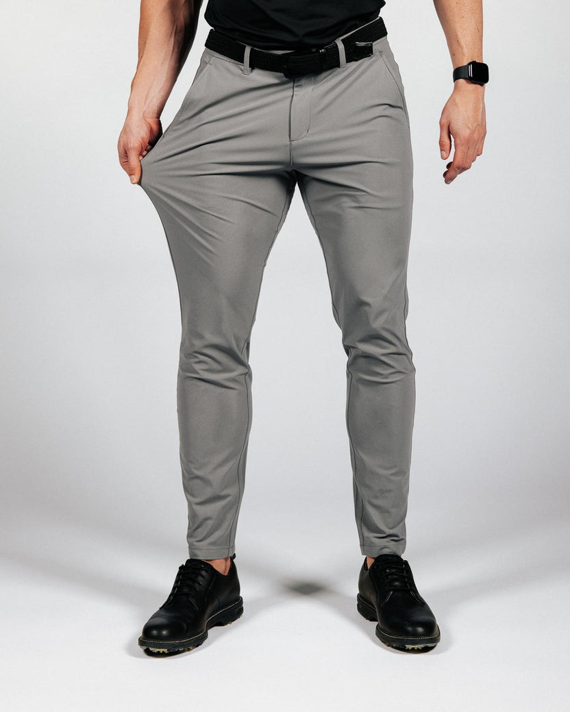 Ash Gray Traditional Pants – Primo Golf Apparel