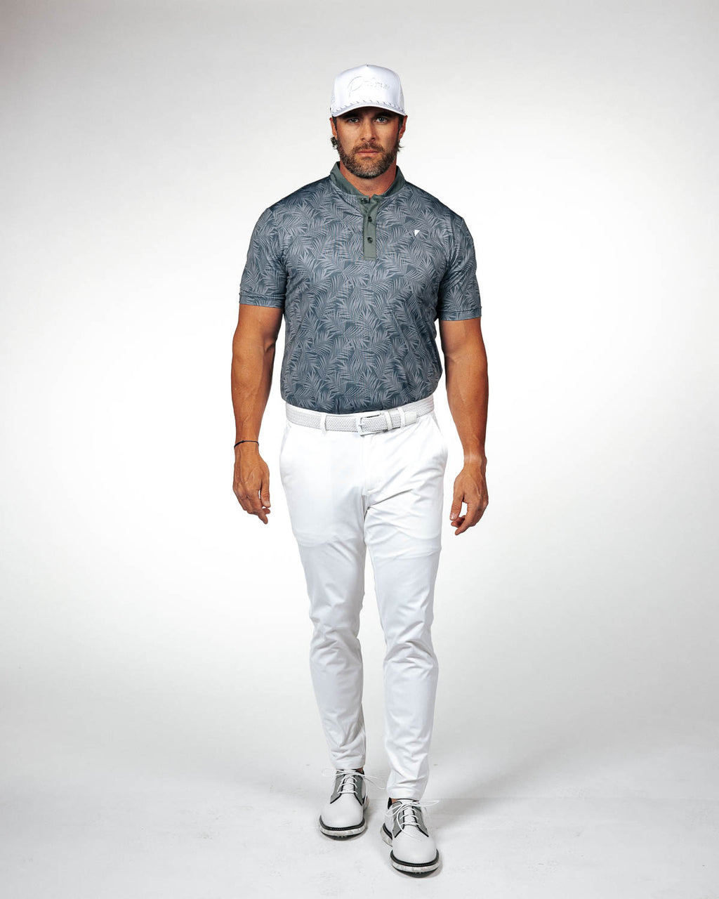 Dark Gray Islander Blade Polo – Primo Golf Apparel