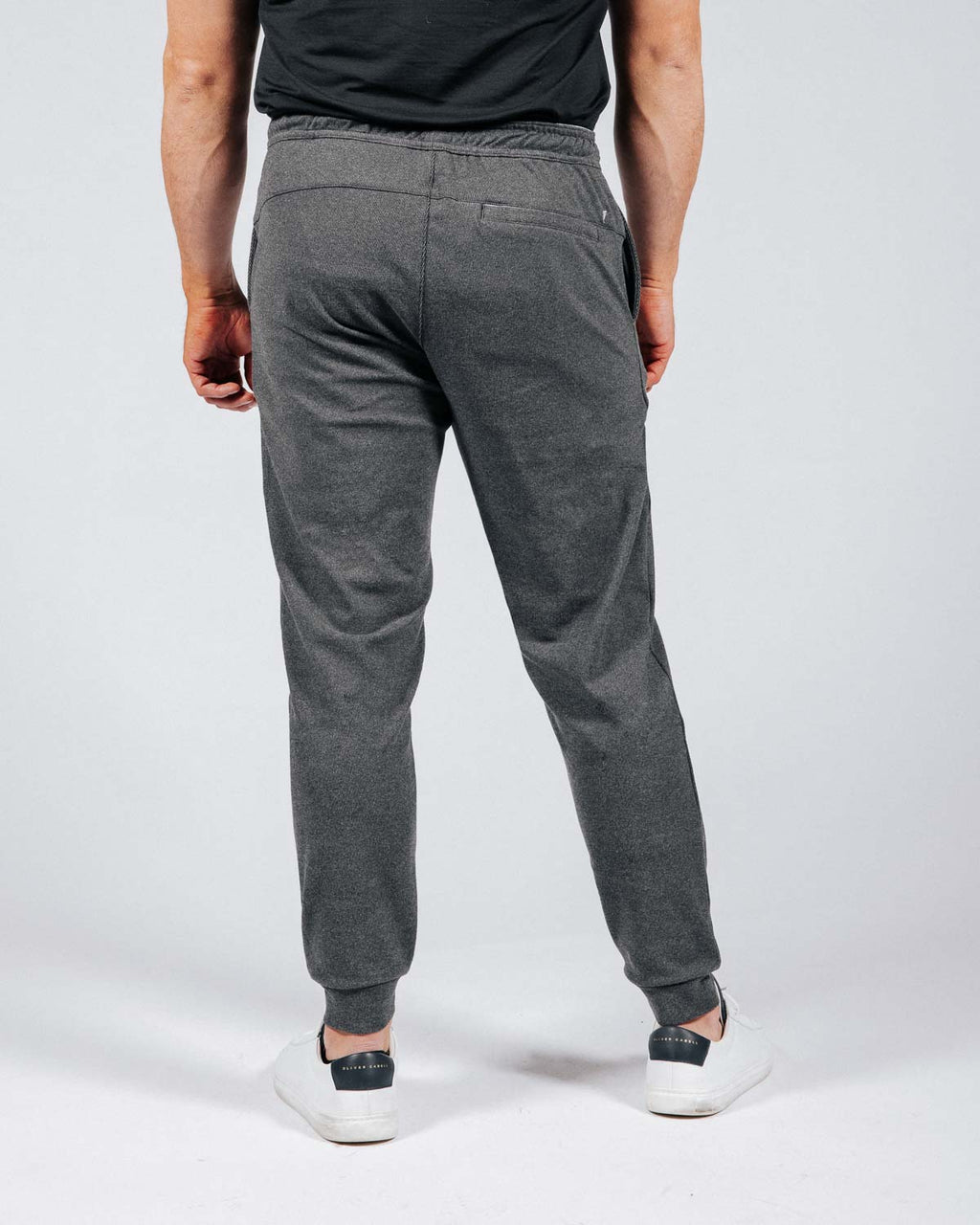 Dark Gray Brushed Rib Knit Jogger – Primo Golf Apparel
