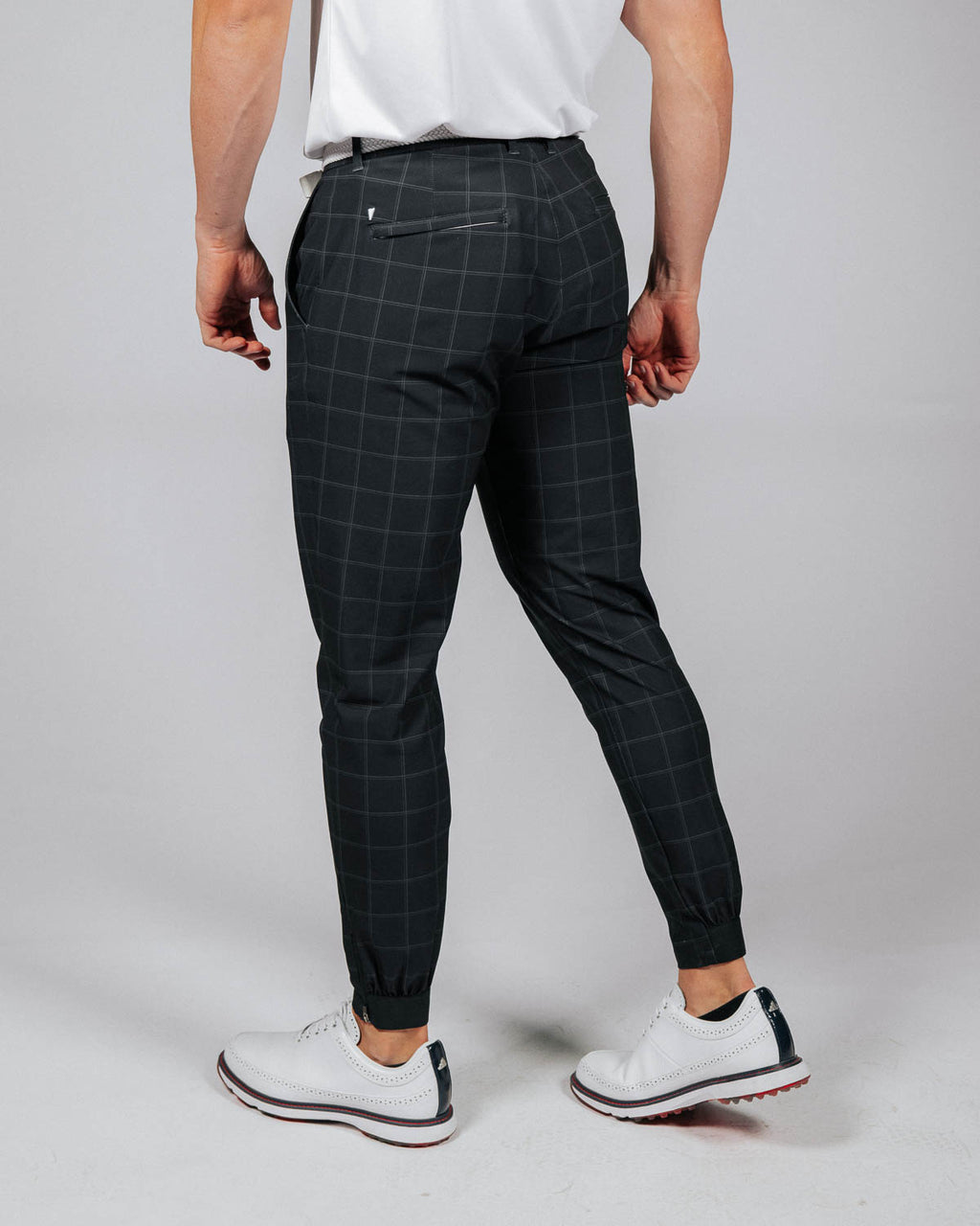 Men's Charcoal Plaid Golf Jogger – Primo Golf Apparel