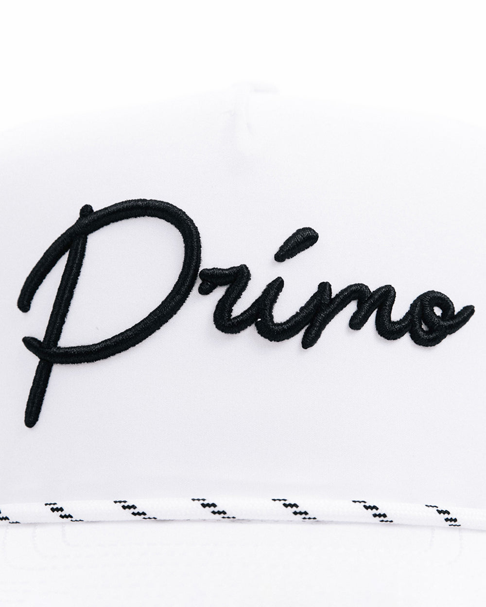 White Cursive Hat – Primo Golf Apparel