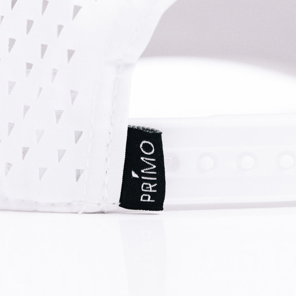 White Cursive Hat – Primo Golf Apparel