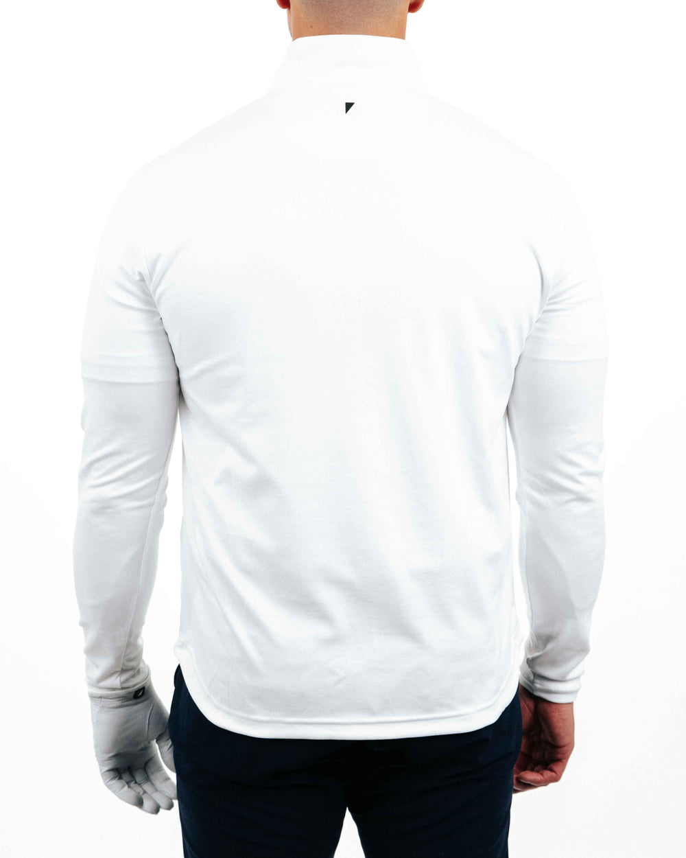 Primo Quarter Zip - White – Primo Golf Apparel