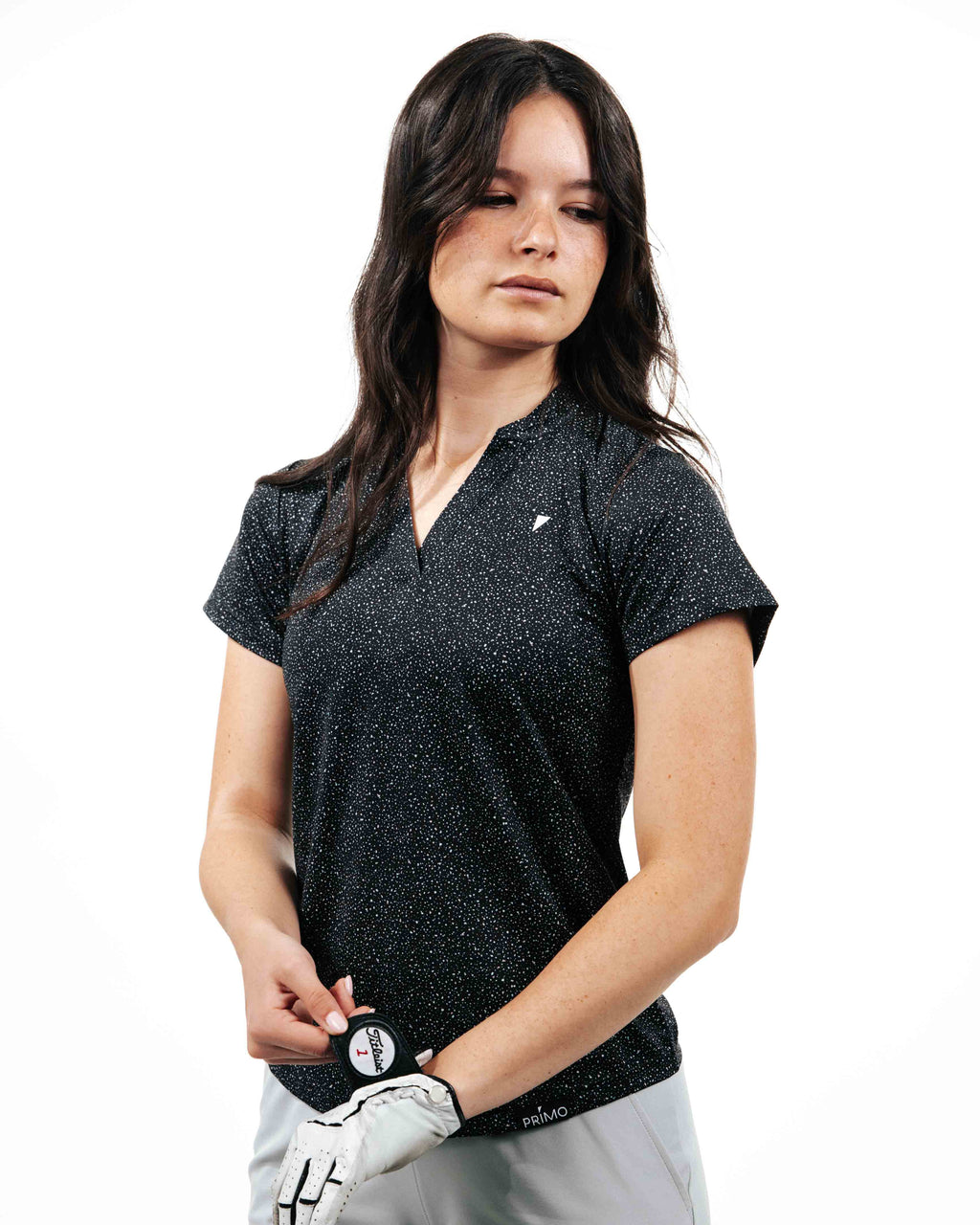 Women's Galaxy Short Sleeve Blade Polo – Primo Golf Apparel