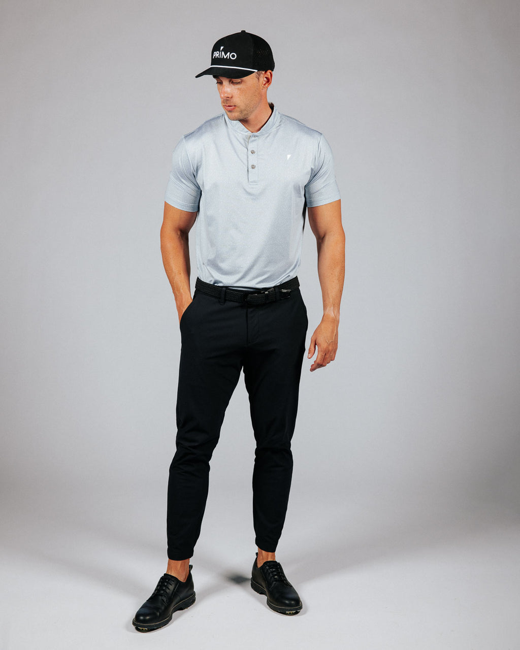 Snow Drift Blade Collar Polo – Primo Golf Apparel